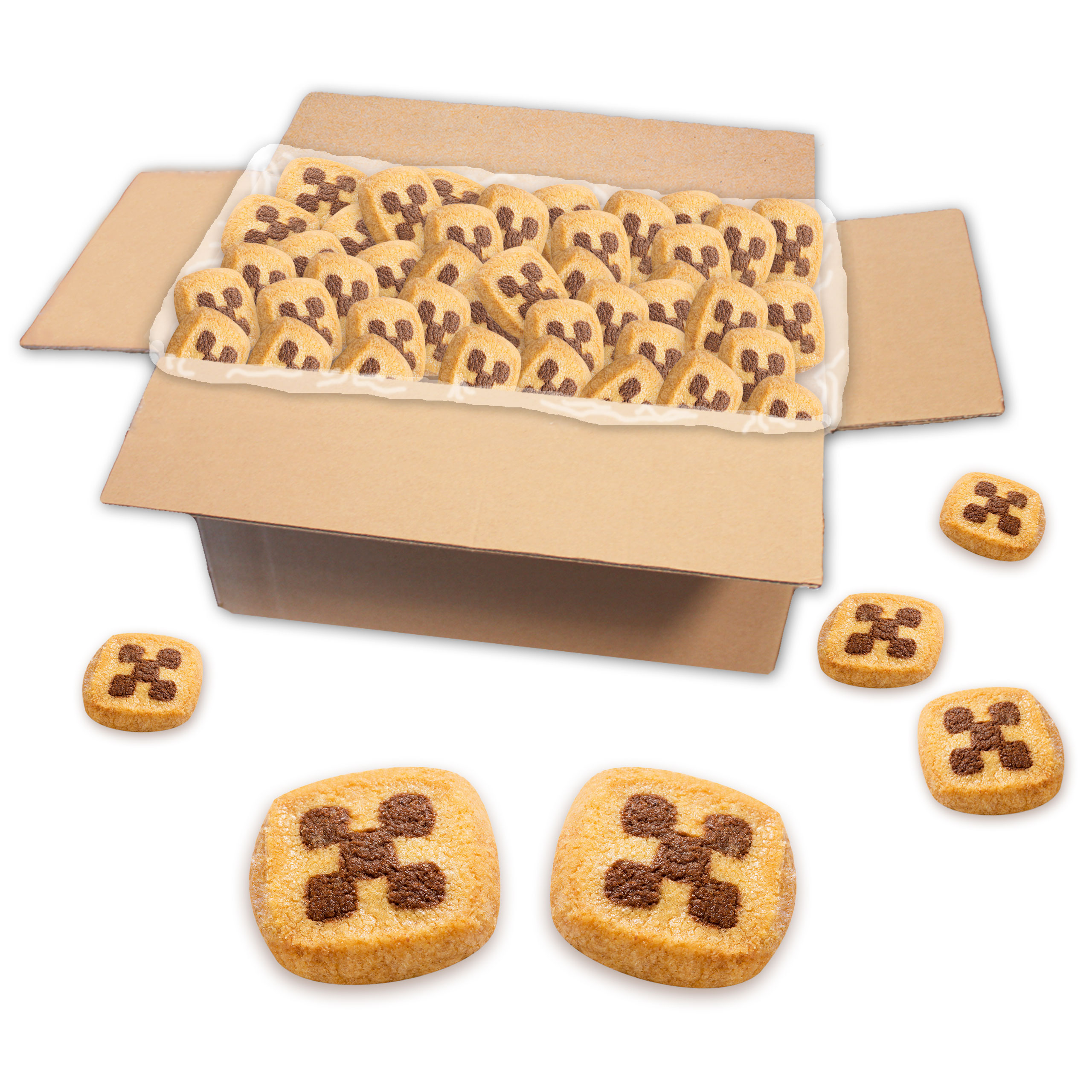 Schwarz-Weiß Buttergebäck, lose Ware - 2 kg online kaufen