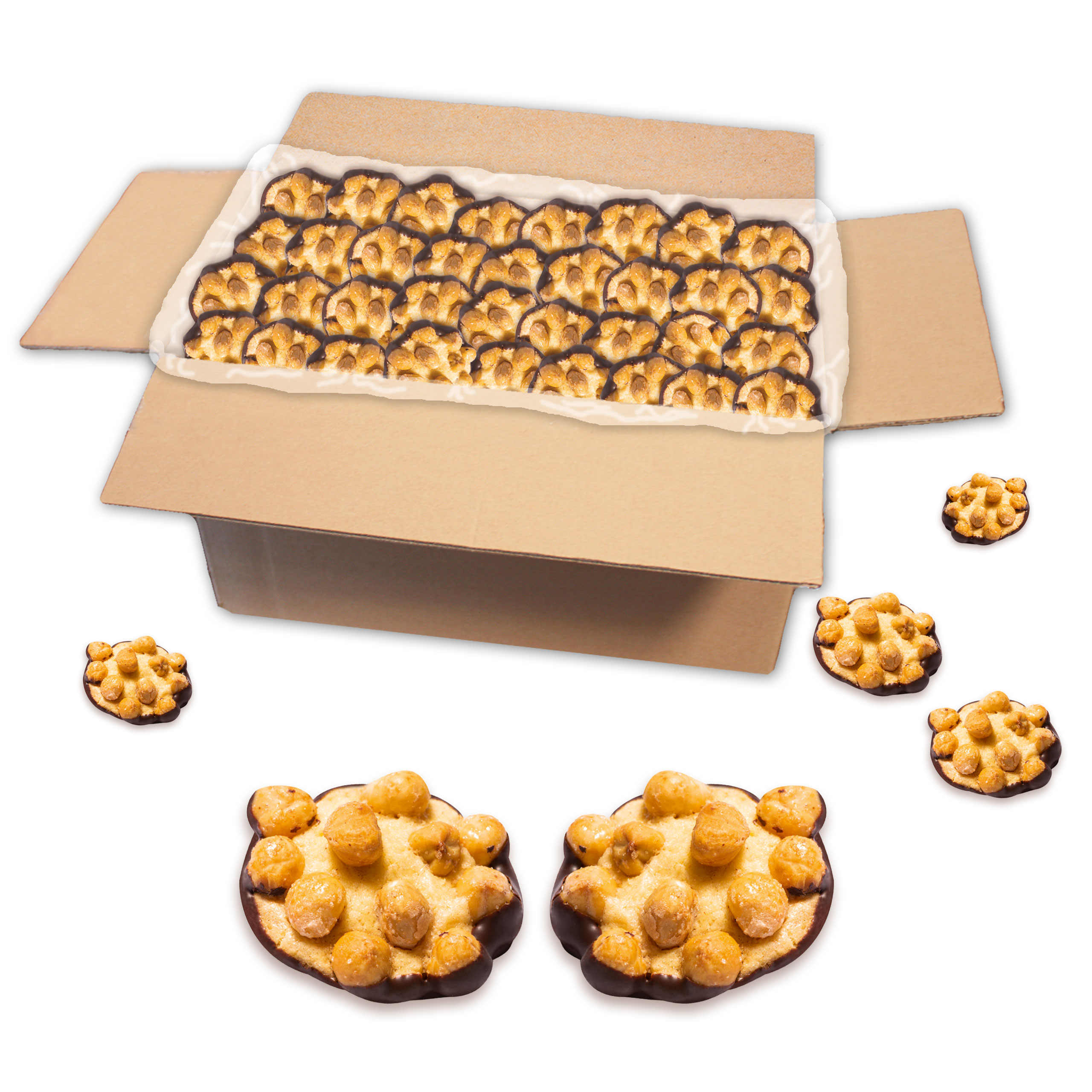 Zartbitter Schoko Haselnuss Cookie lose Ware - 2 kg online kaufen